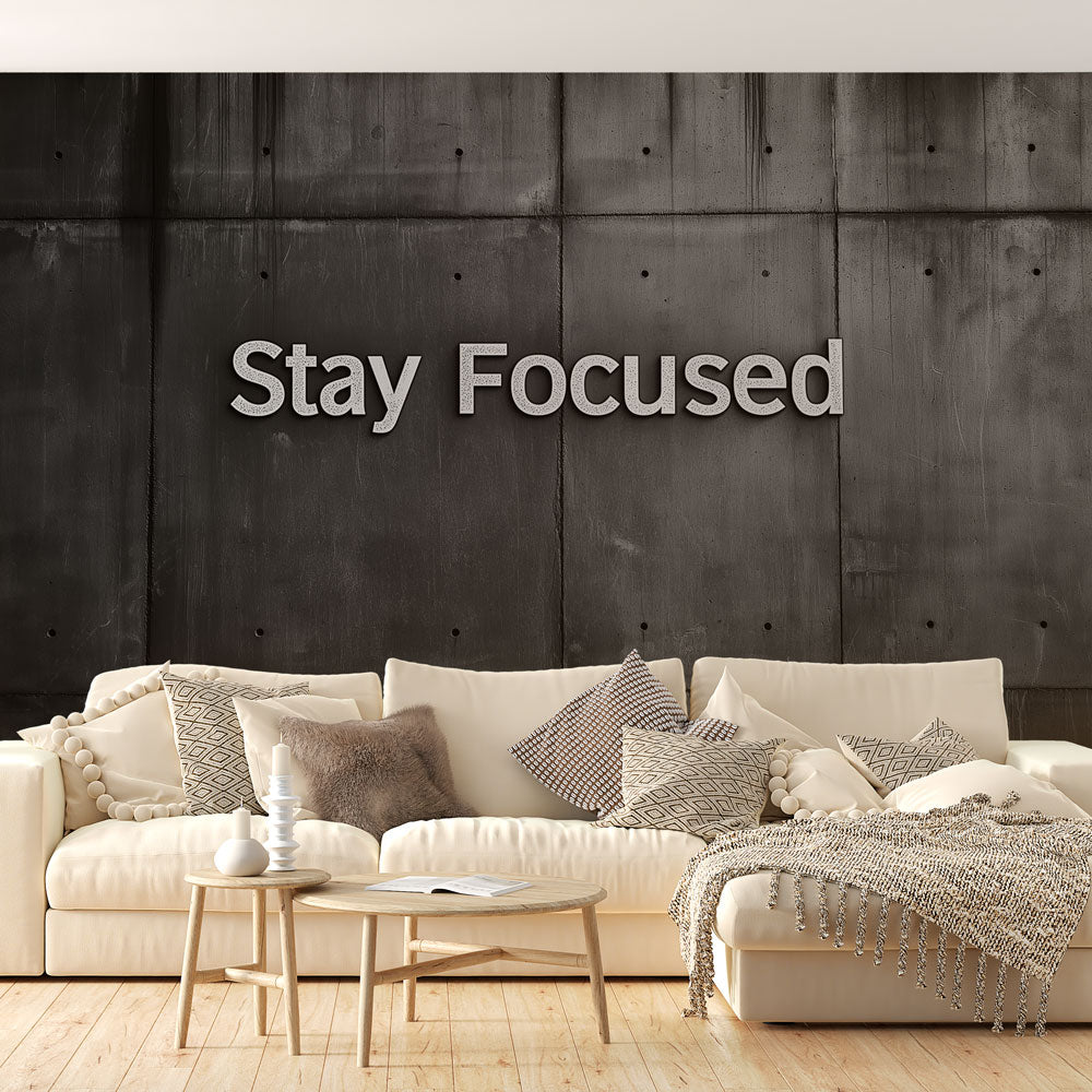 Motivational Mural Wallpaper | Words That Transform Your Interior ...
