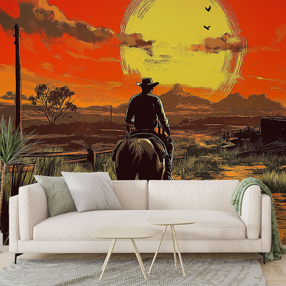 Western Mural Wallpaper | A Breath of Adventure on Your Walls — WonderMural