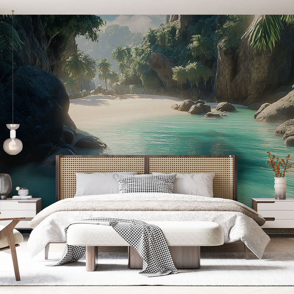 Tropical Mural Wallpaper | Unique Flora and Fauna Designs — WonderMural