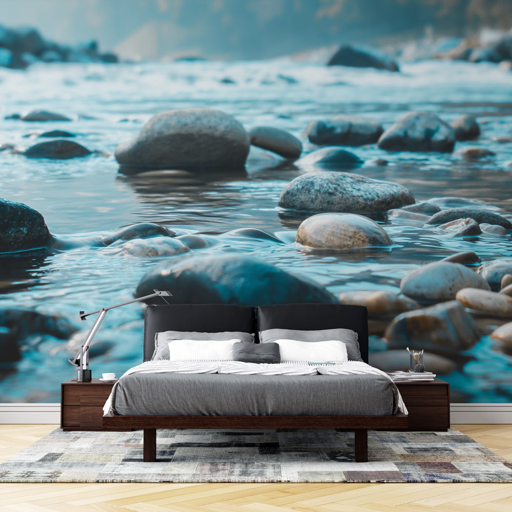 Zen Mural Wallpaper | The Sound of Water — WonderMural