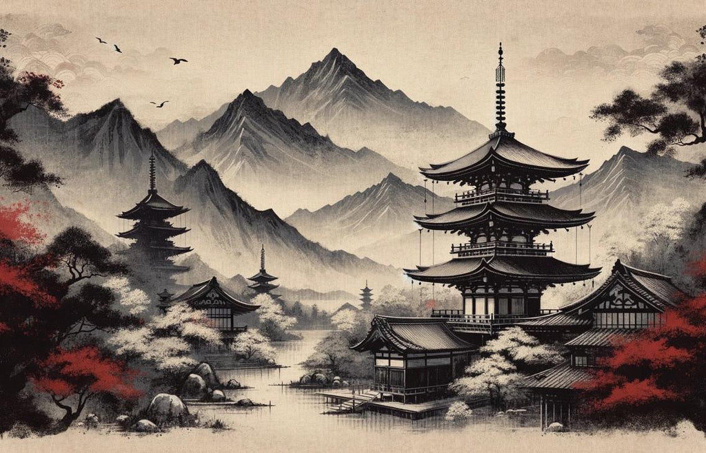 Japanese Mural Wallpaper | Zen Elegance and Harmony for Your Walls ...