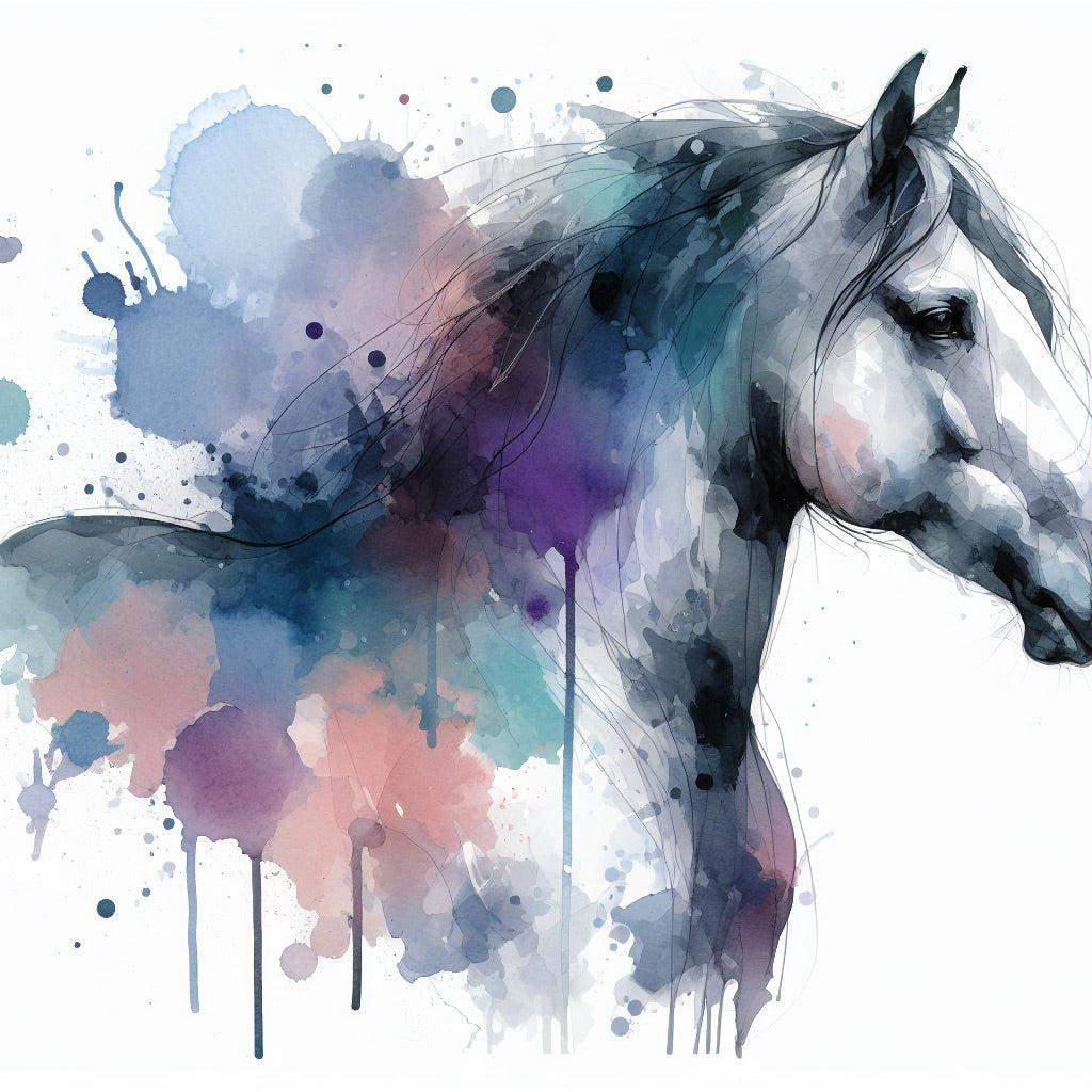 Watercolor Mural Wallpaper | Soft Colors - Panoramic Designs — WonderMural