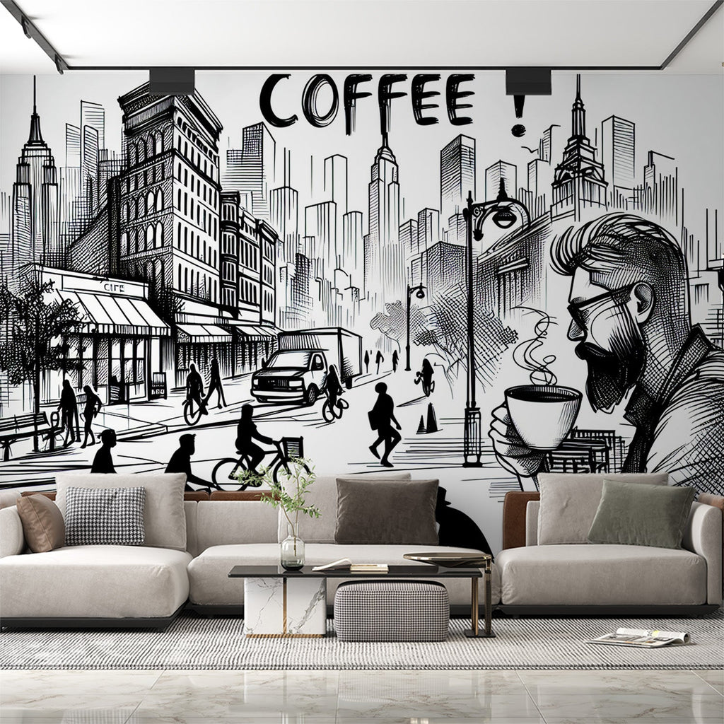 Comic Strip Mural Wallpaper | Fun & Creative Decor — WonderMural