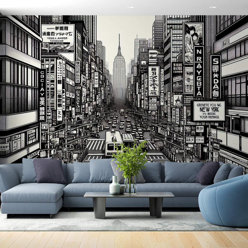 Comic Strip Mural Wallpaper | Fun & Creative Decor — WonderMural