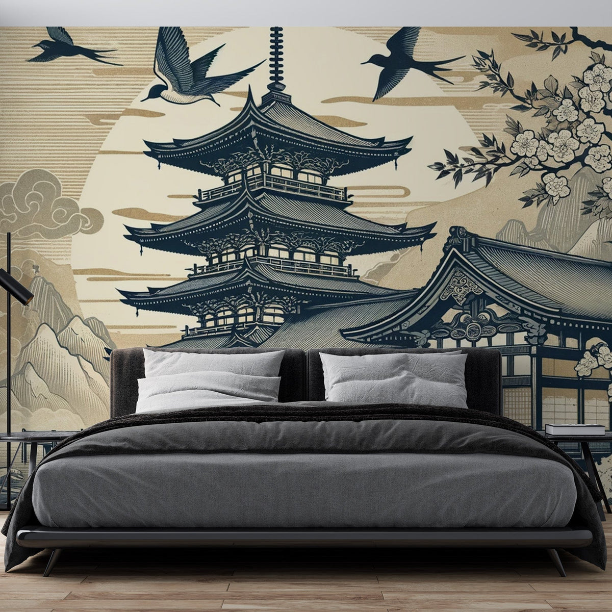 Japanese Mural Wallpaper | Bringing Together Japanese Traditions ...