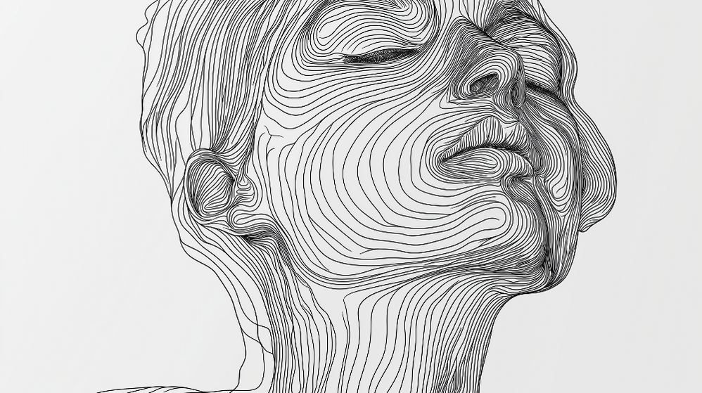 Face Mural Wallpaper | The Art of Portrait Enhances Your Walls ...