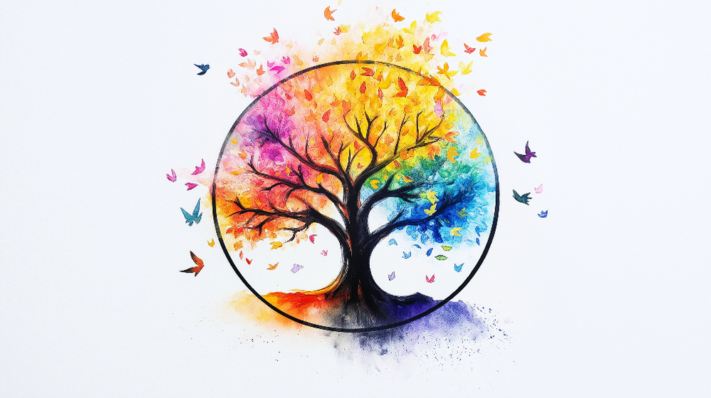 Tree of Life Mural Wallpaper | Nature-Inspired Wall Murals — WonderMural