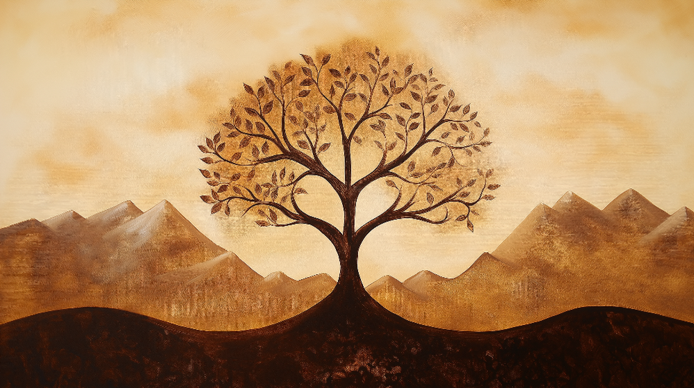 Tree of Life Mural Wallpaper | Nature-Inspired Wall Murals — WonderMural