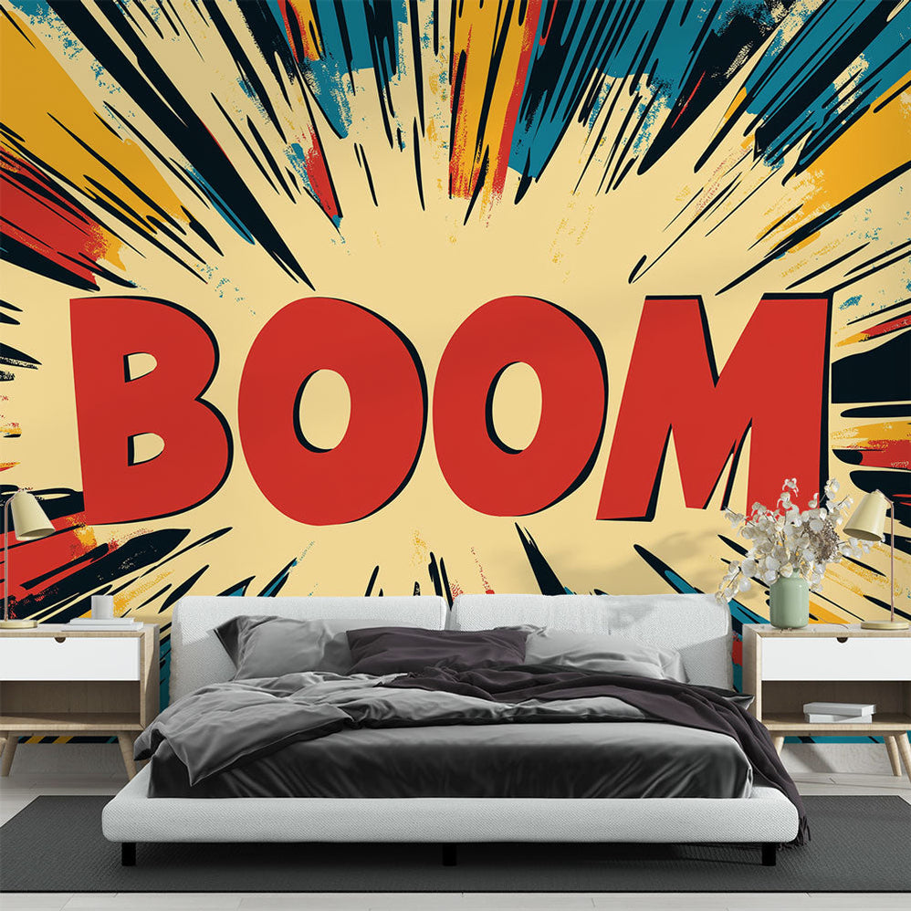 Comic Strip Mural Wallpaper | Fun & Creative Decor — WonderMural