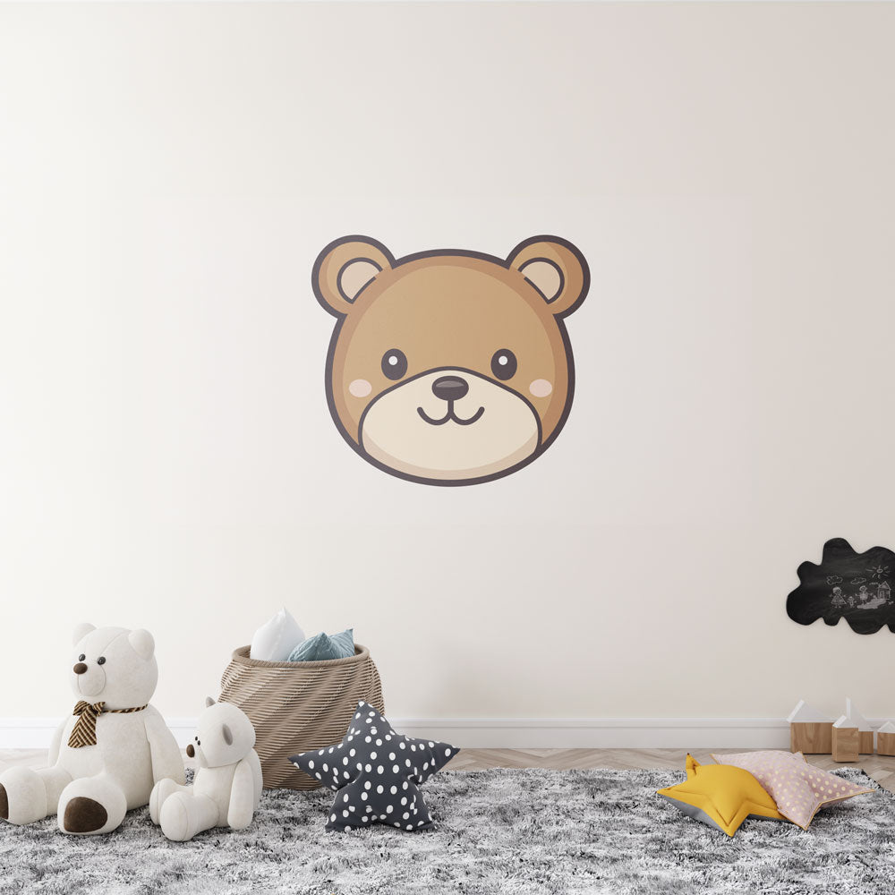 Mural Wallpaper teddy bear | Adorable design for children — WonderMural